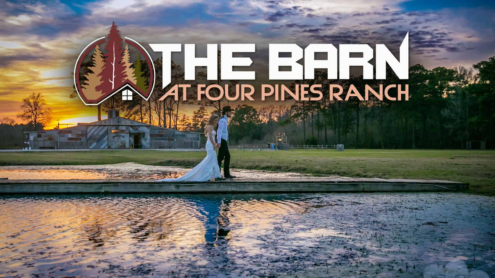 The Barn At Four Pines Ranch - Rustic wedding venue in Crosby, Texas