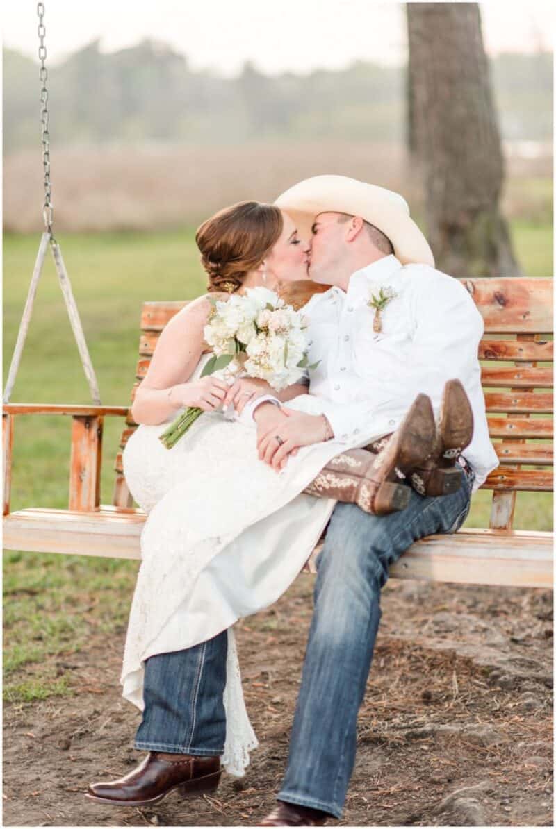 Rustic Texas Barn Weddings at The Barn at Four Pines Ranch